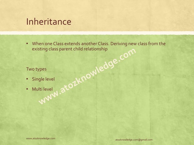 Java Basic Oops Concept | PDF