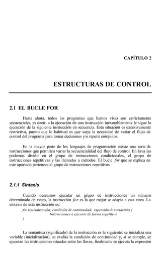 Java a traves de ejemplos | PDF