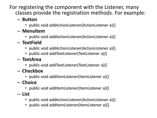 Object Oriented Programming Examples Pptx Programming Languages Computing
