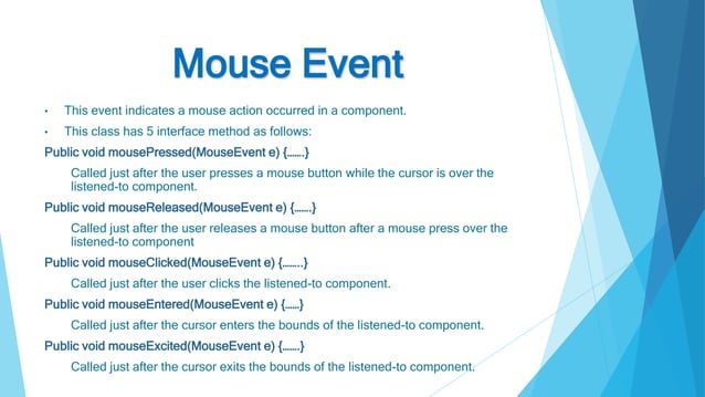 Java Abstract Window Toolkit Awt Presentation 2024 Ppt