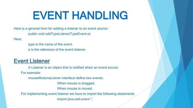 Java Abstract Window Toolkit Awt Presentation 2024 Ppt