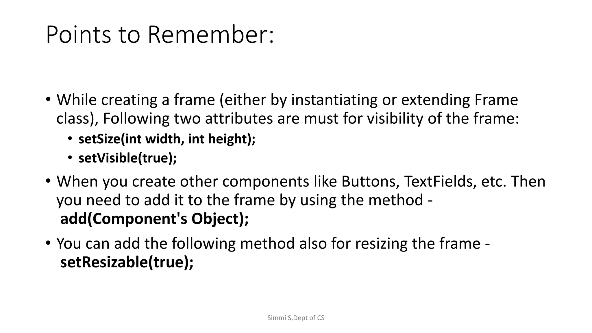 The Concept Of Abstract Window Took Kit In Java Ppt