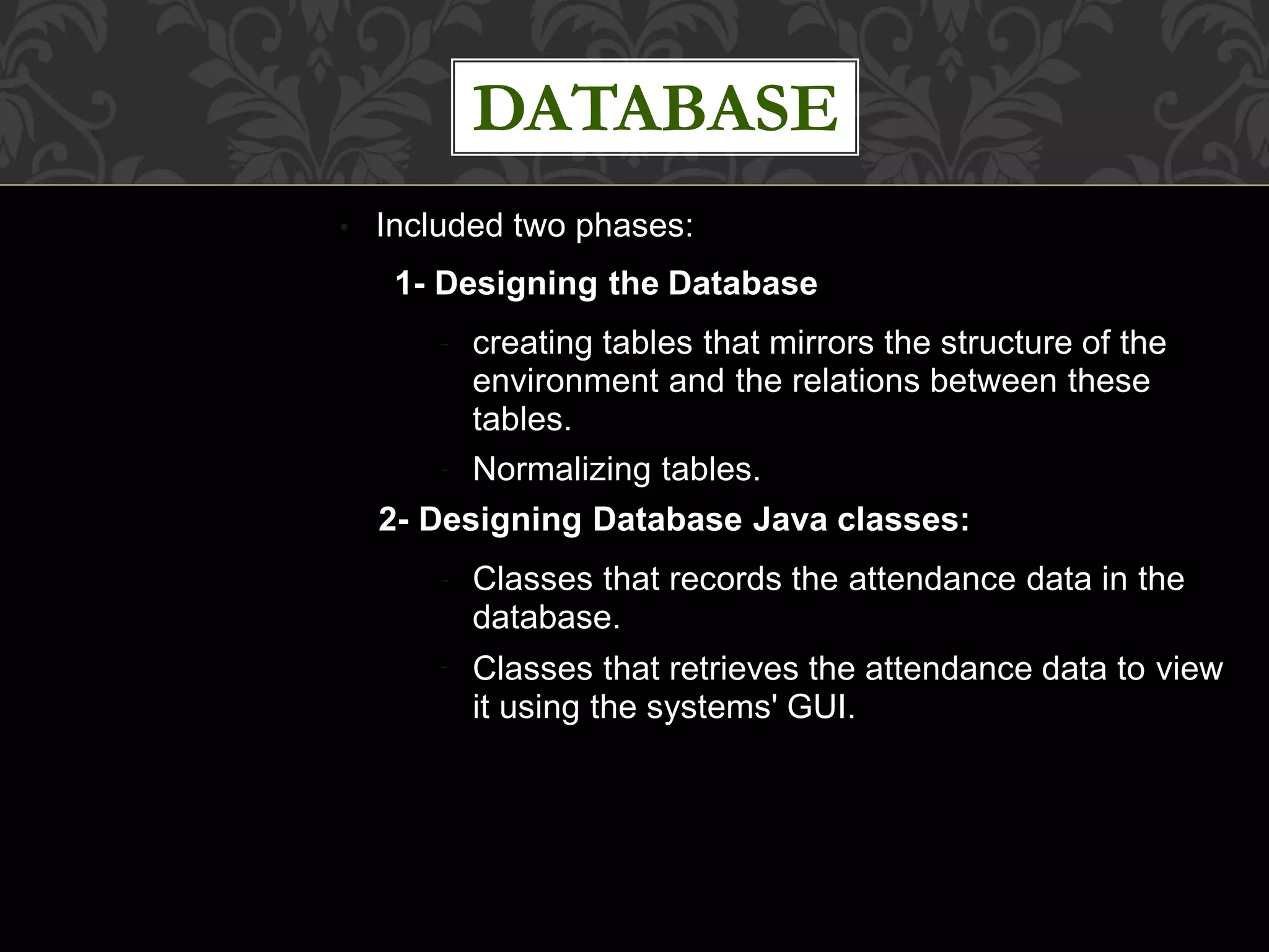 Java based rfid attendance management system | PPT