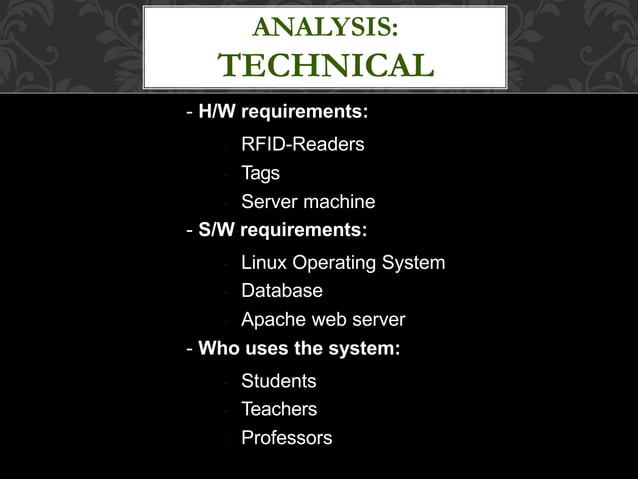 Java based rfid attendance management system | PPT | Free Download
