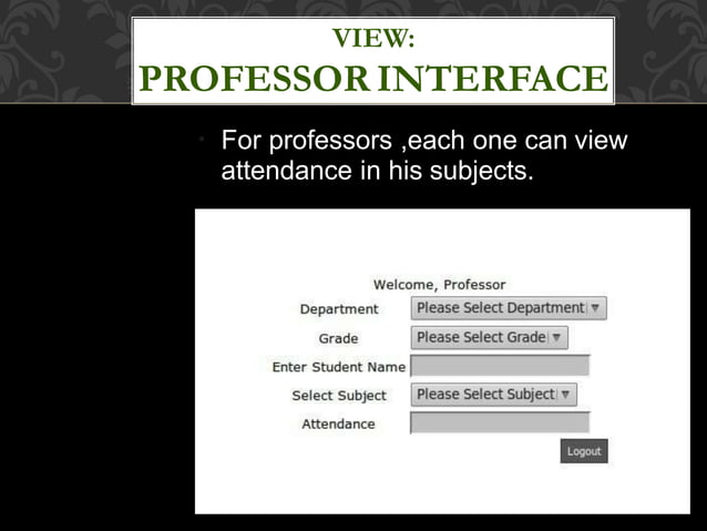 Java based rfid attendance management system | PPT