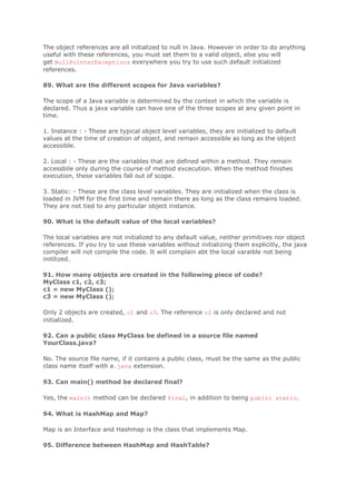 Java Core Parctical | DOCX | Programming Languages | Computing