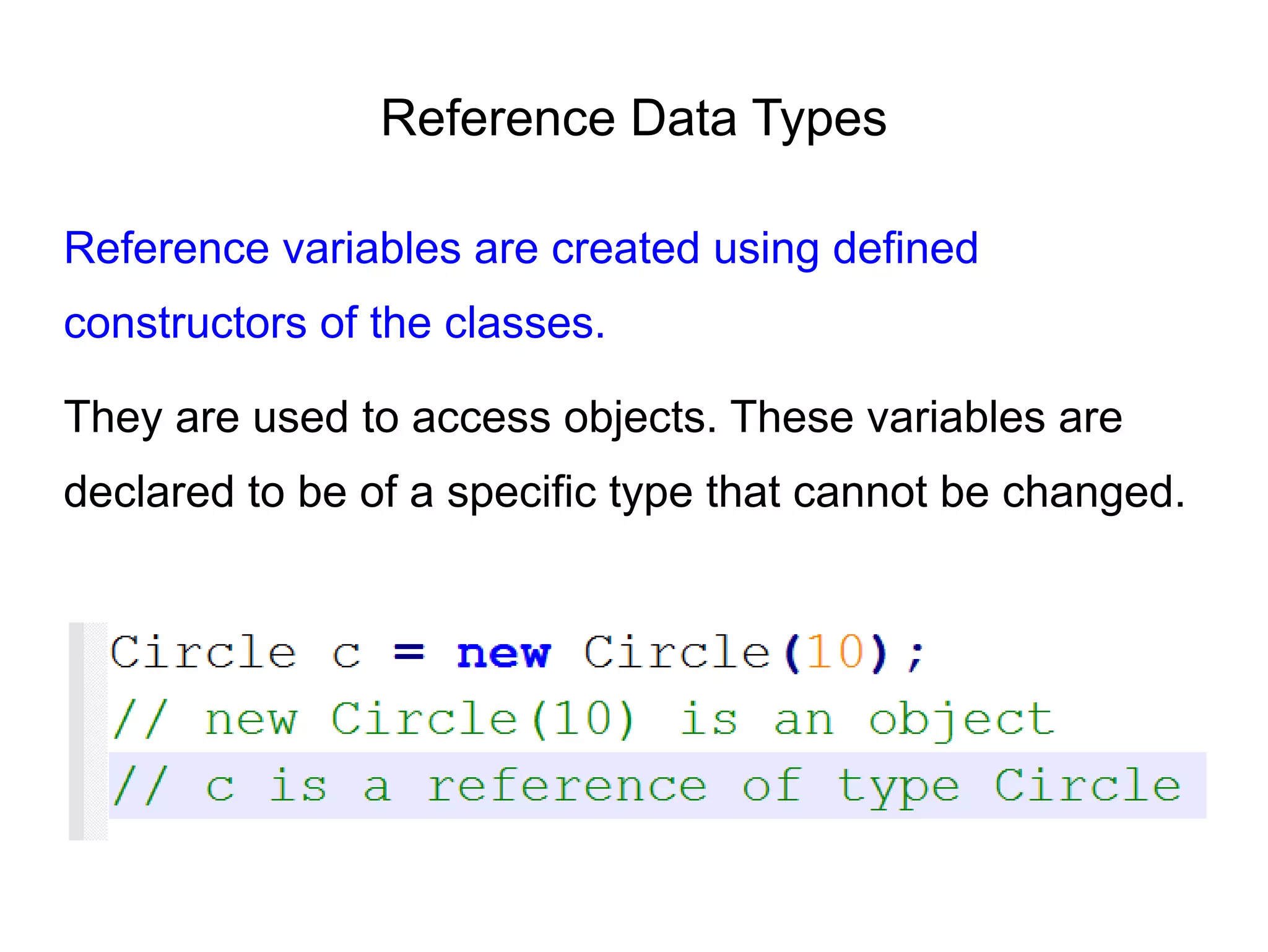 Java basic data types | PPT | Free Download