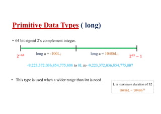 Java basic datatypes | PPT