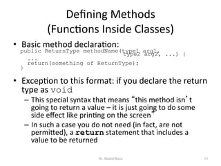 Java basics | PDF