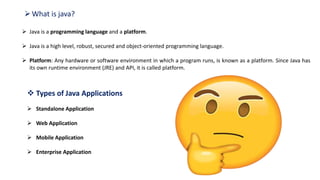 Java basics | PPT