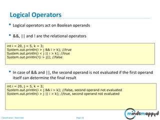Session 06 - Java Basics | PPT