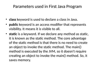 TheBasics of java and comparision with c and c++.pptx