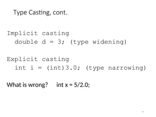 Java Basics: Introduction to java programming | PPT