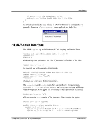 Java basics notes | PDF