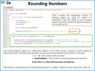 Java basics variables | PPTX