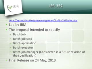 Java Batch | PPTX
