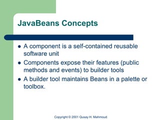 Javabeans | PPT