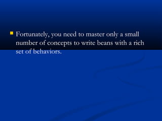 introduction of Java beans | PPT