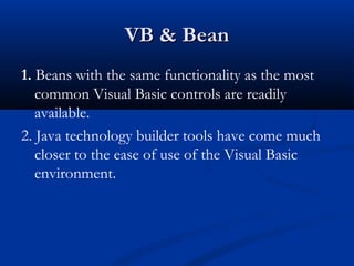 introduction of Java beans | PPT