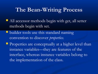 introduction of Java beans | PPT