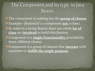 Java beans | PPT