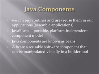 Java beans | PPT
