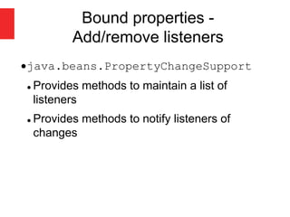 Java beans | PPT