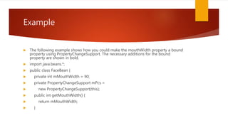 Java Beans Unit 4(Part 1) | PPTX
