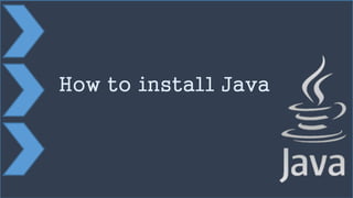 How to install Java and how to set the path | PPT