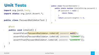 Java best practices | PDF | Web Development | Internet
