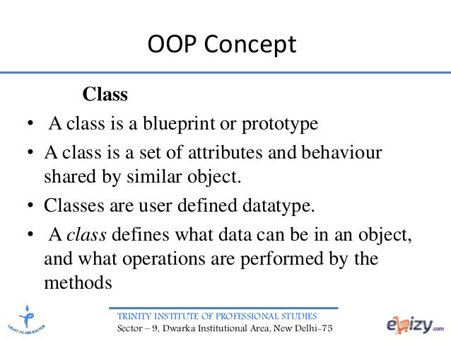 Java Programming Oop Concept