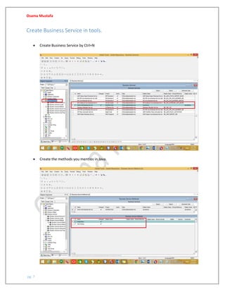 Java business service | PDF