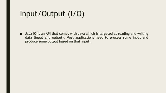 Java Buzzwords Power Point Presentation Pptx