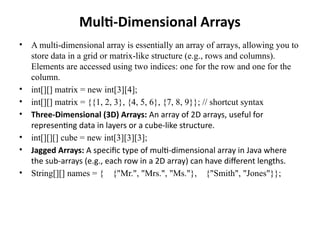 Comprehensive Introduction to Java Programming and Its Core Features | PPTX