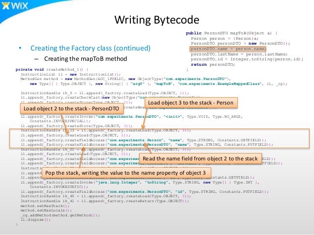 Java Bytecode And Classes