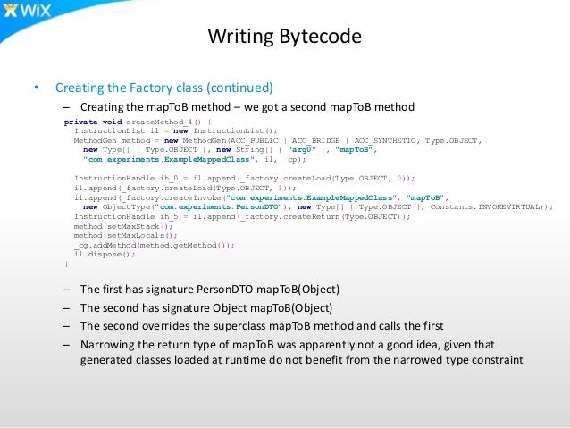 Java Bytecode And Classes