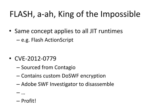 Java bytecode Malware Analysis | PPT