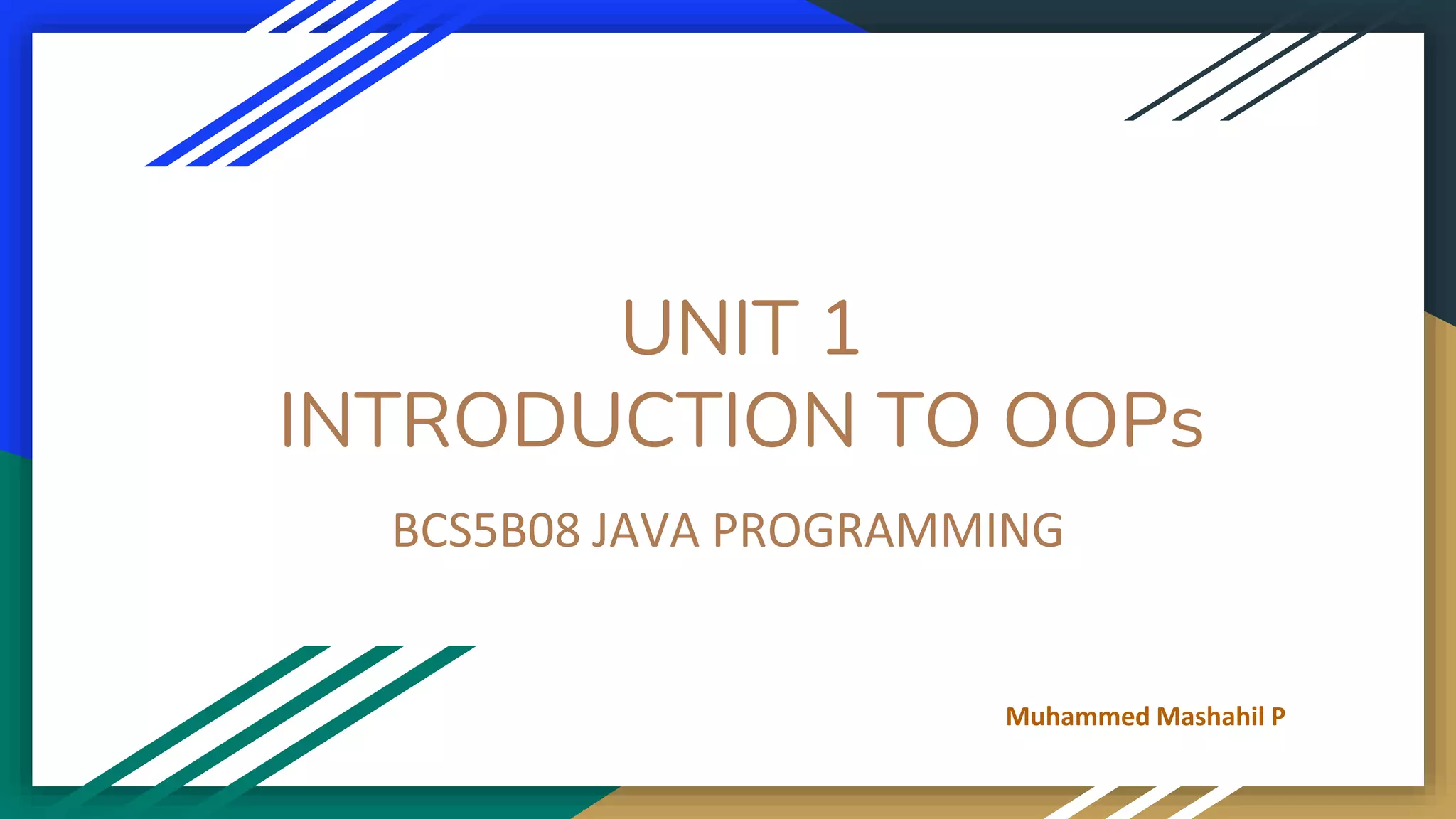 Java Part 1 Computer Science Pptx