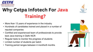 Learn Java Course by Industry Expert in Noida | PPT