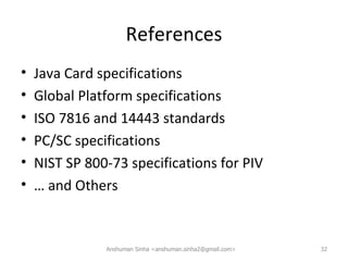 Technical Overview of Java Card | PPT