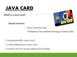 Javacard | PPTX