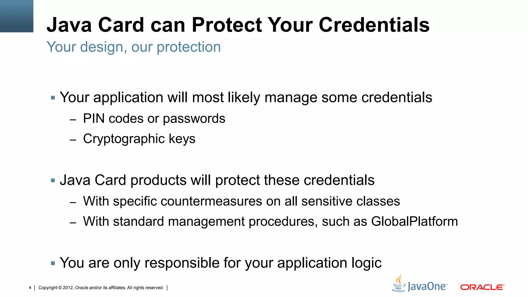 First Steps with Java Card | PDF