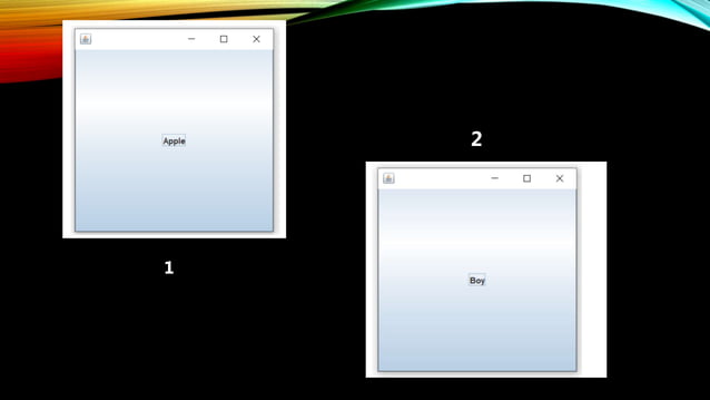 Java card and flow layout | PPT