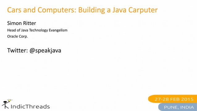 Cars and Computers: Building a Java Carputer | PPT