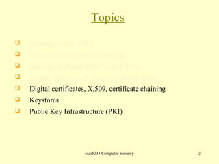 Java Cert Pki | PPT | Web Development | Internet