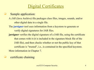 Java Cert Pki | PPT | Web Development | Internet