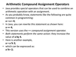 Java chapter 3 | PPTX | Programming Languages | Computing