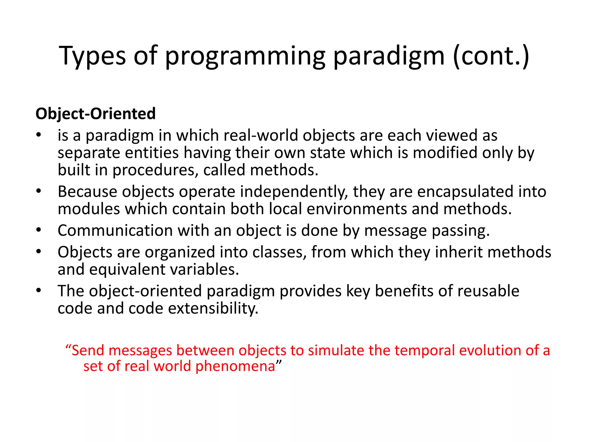 Object Oriented Programming Examples | Ppt