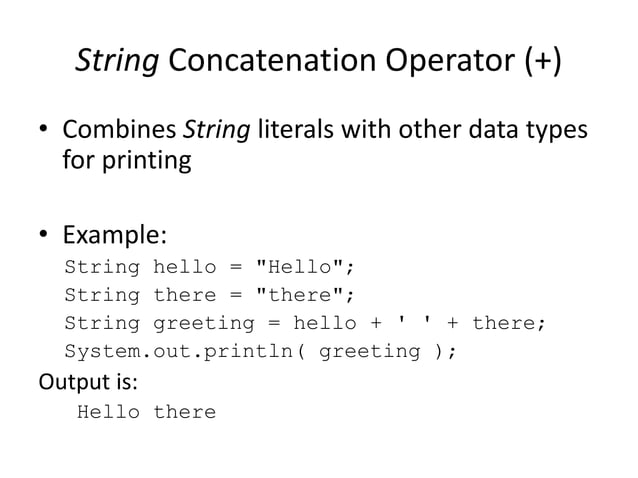 Java chapter 2 | PPTX