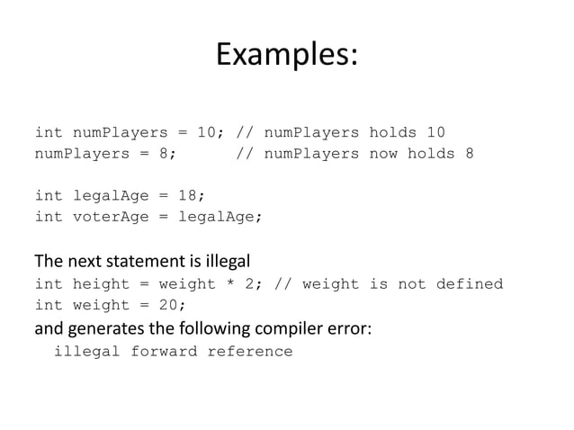 Java chapter 2 | PPTX